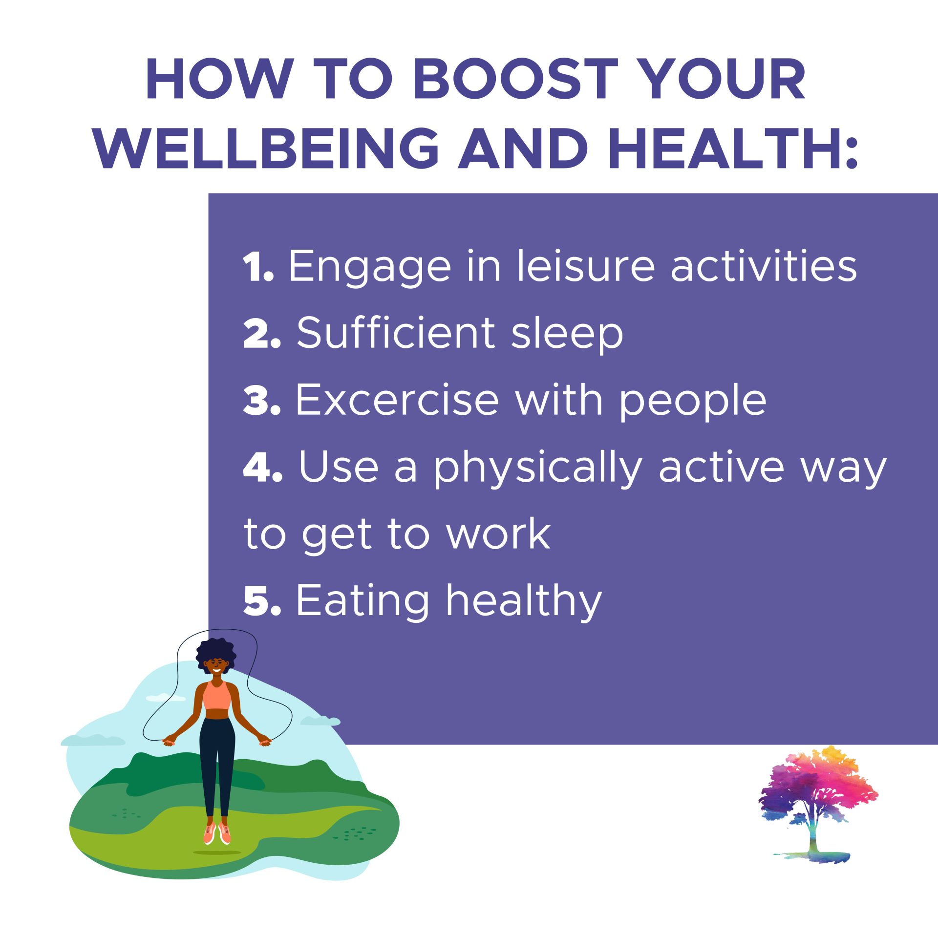 5 ways to boost your Wellbeing! - Upper Hunter Where There's a Will